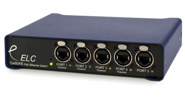 dmXLAN Switch5 PoE - ELC Lighting - LTT